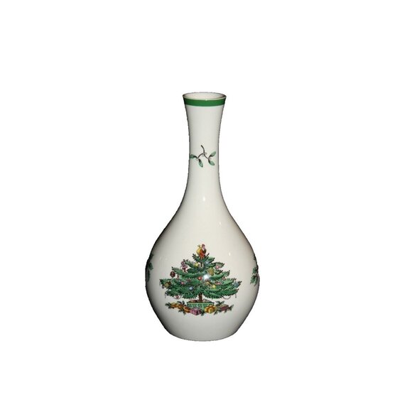 Spode | Accents | Spode Christmas Tree 7 Bud Flower Vase Excellent ...